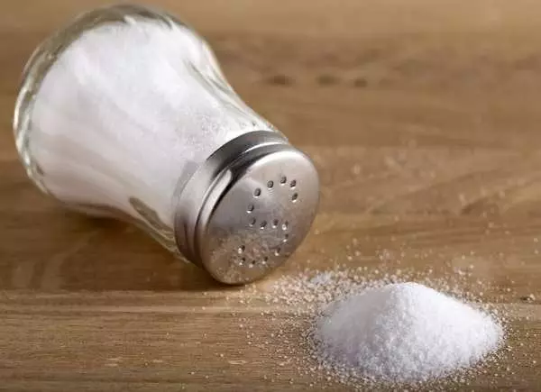 Škvrny od soli