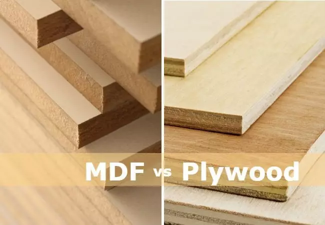 MDF vs ໄມ້ອັດ: ອັນໃດດີກວ່າສໍາລັບໂຄງການຂອງເຈົ້າ?