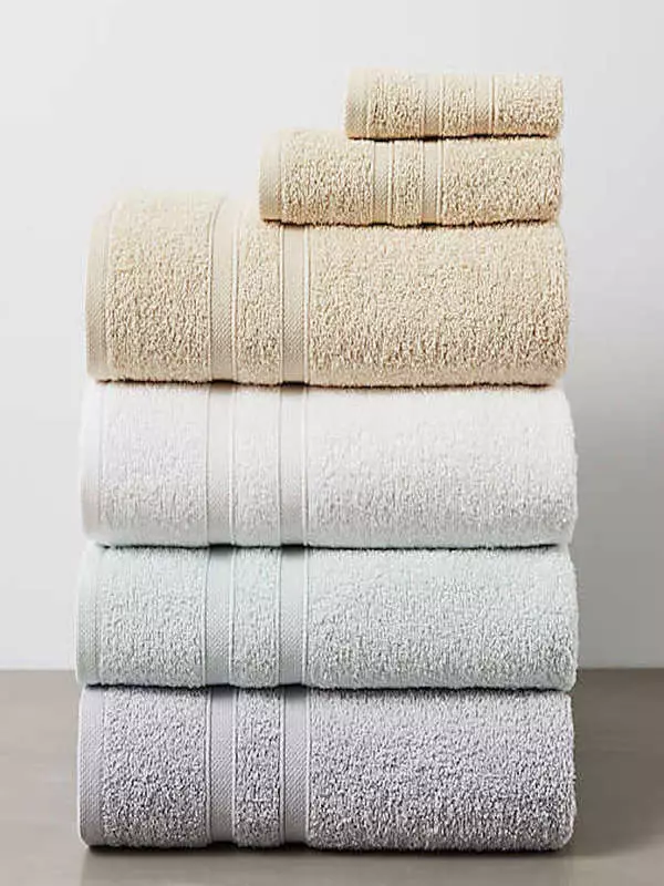 Simply Essential Cotton Bath Towel Collection gultas vanna tālāk