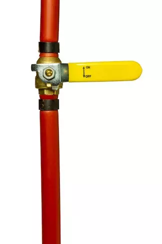Typy potrubí PEX - Hadice s kyslíkovou bariérou s ventilem