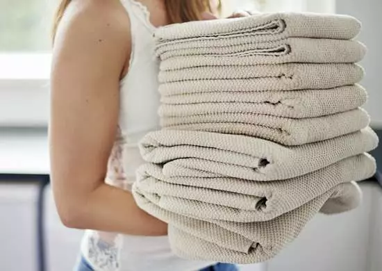 Lavare gli asciugamani