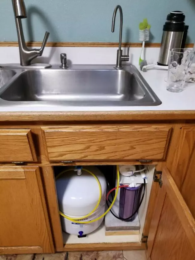 ulasan filter air ispring under sink