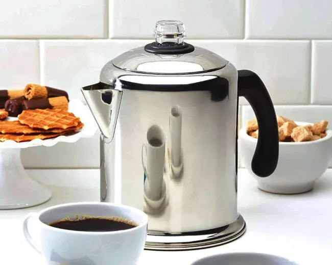 Qhov zoo tshaj plaws Coffee Percolator Options