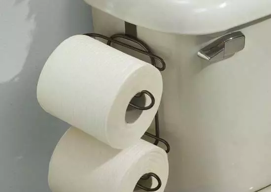 Držalo za toaletni papir za WC rezervoar