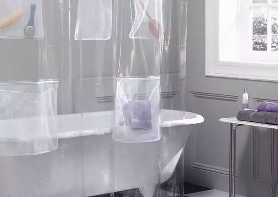 Tároló zuhanyfüggöny