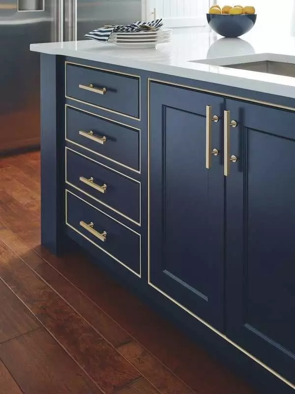 Kabinet Dapur Biru Laut