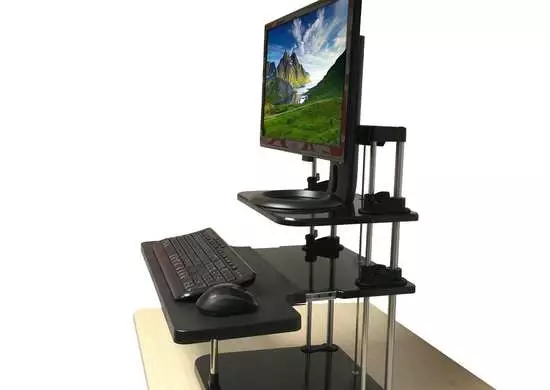 Sitz-Steh-Desktop-Konverter