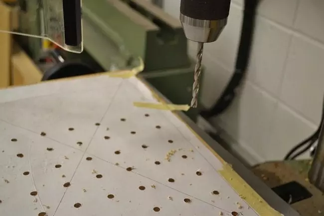 DIY 碗碟架 - 印刷孔