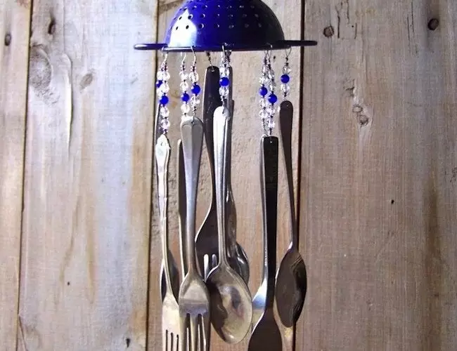 Repurpose Colanders - Wind Chime